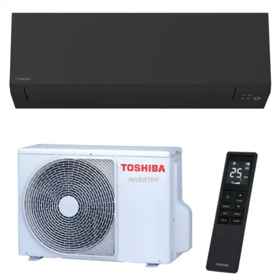 Aer conditionat Toshiba Edge Black, 18000 BTU, Clasa A+++, control WiFi, inverter, design ...